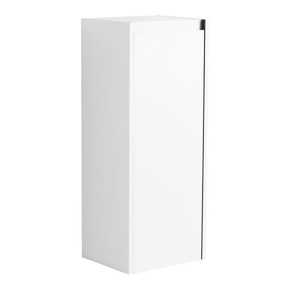 12" Wall-Hung Bathroom Side Cabinet | Soft Hinges, Floating Design ...