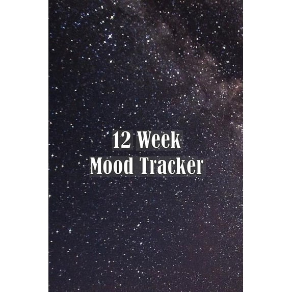 12 Week Mood Tracker: One Page Per Day Paperback - Walmart.com