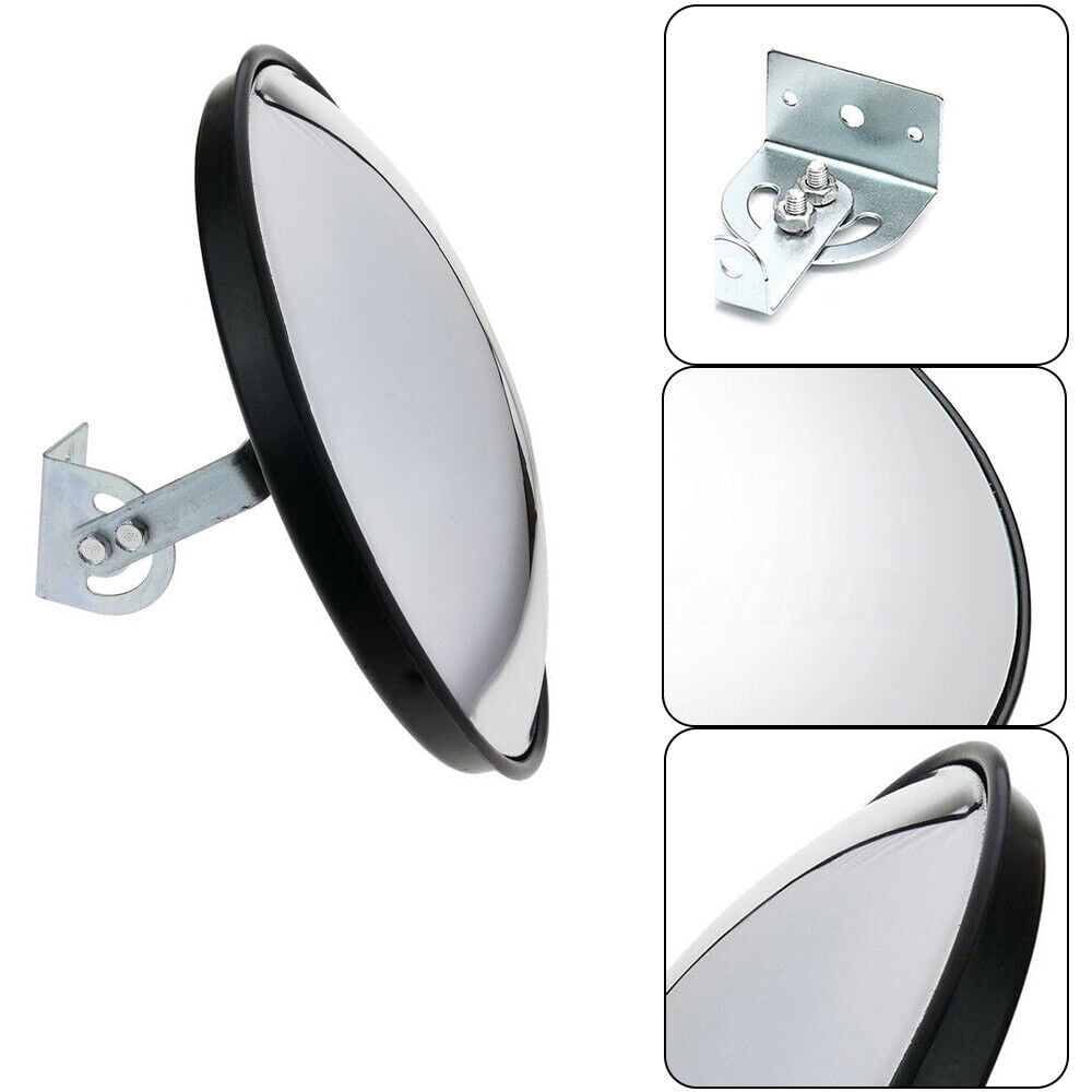 Wide Angle Convex Mirror Corner Blind Spot Driveway Traffic Mirror ...