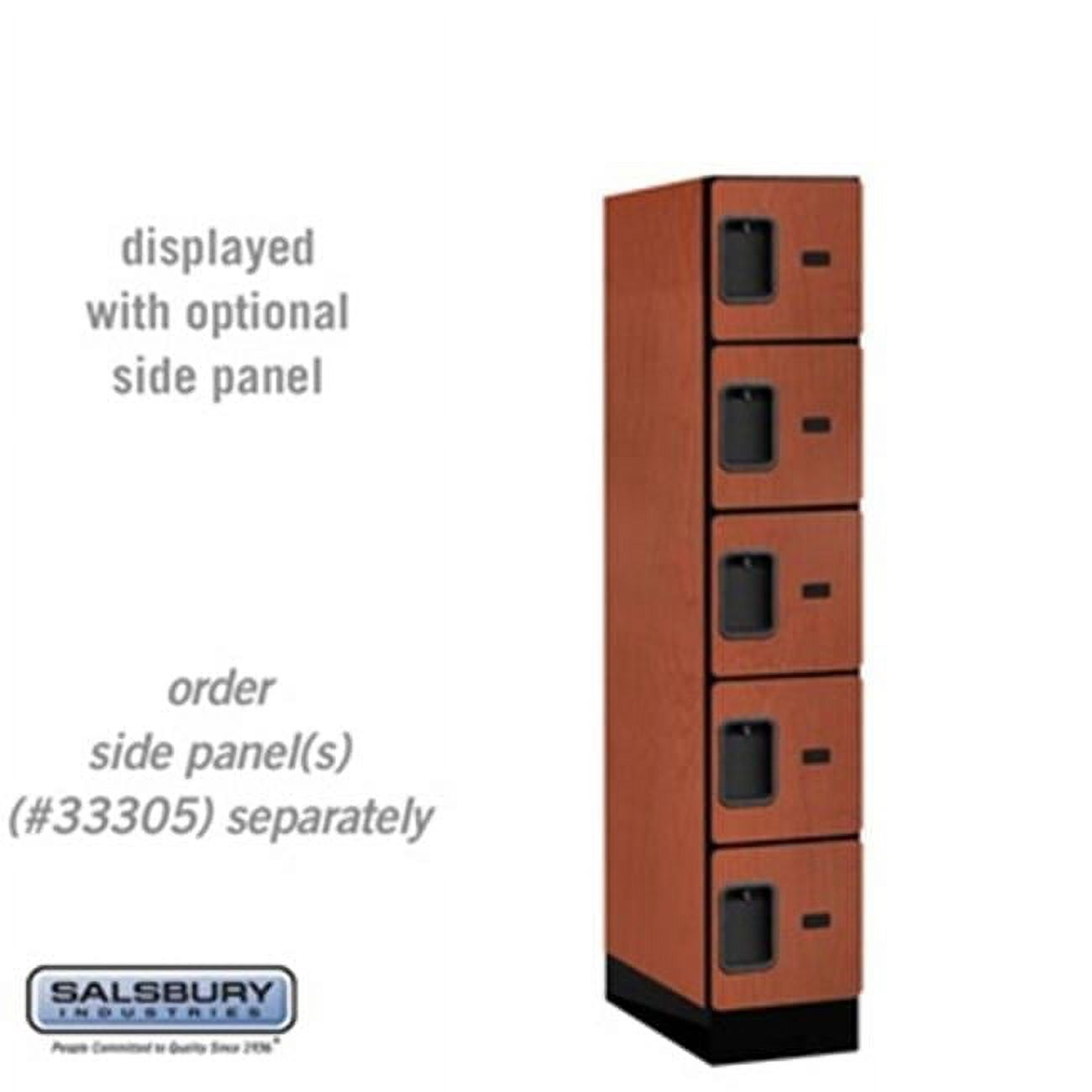 SalsburyIndustries Five Tier Box Style Tier 1 Wide 5 ft. X 21 in ...