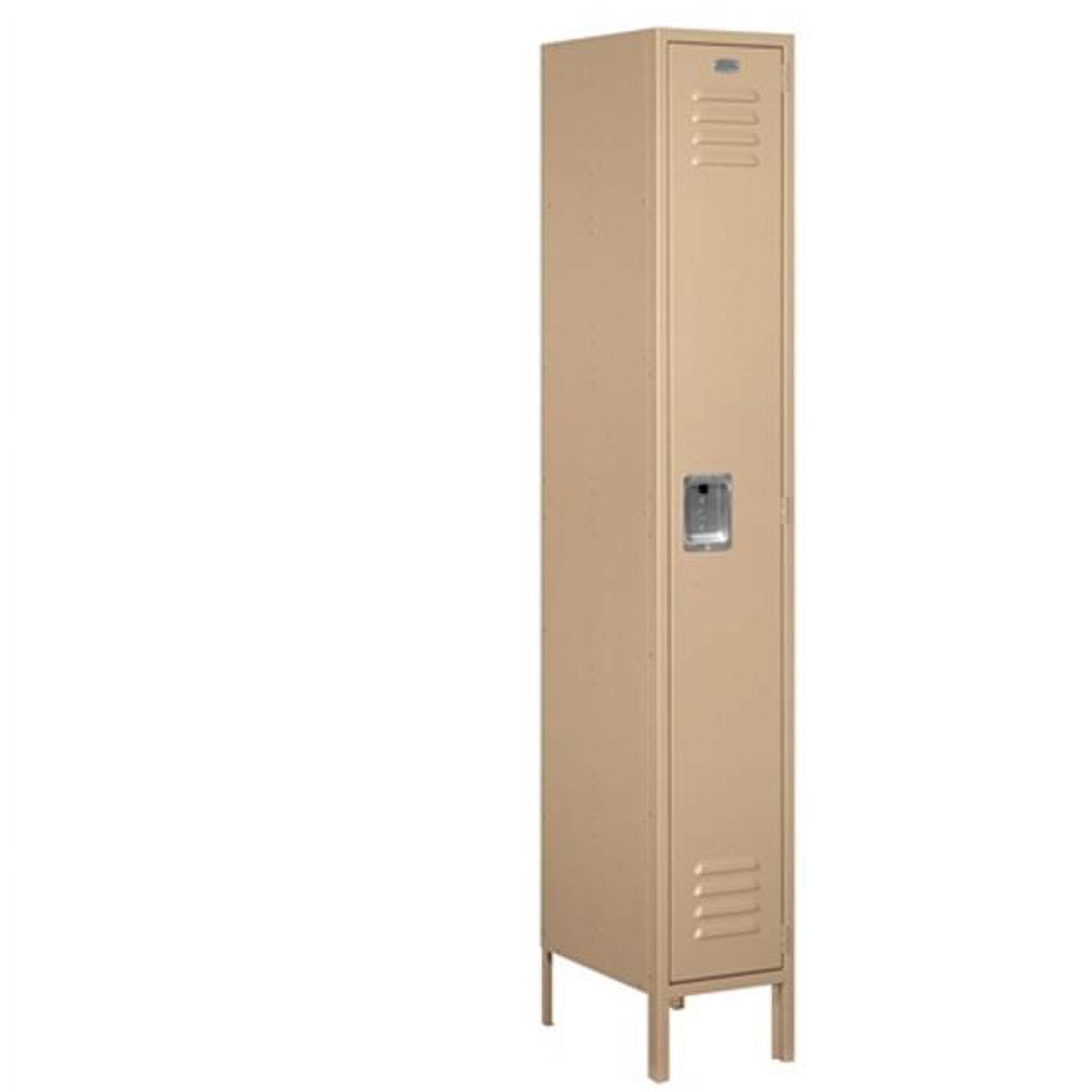 12" Wide Single Tier Standard Metal Locker - 1 Wide - 6 Feet High - 18 ...