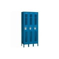 Salsbury Industries 71368BL-U 36 in. W x 78 in. H x 18 in. D Vented ...