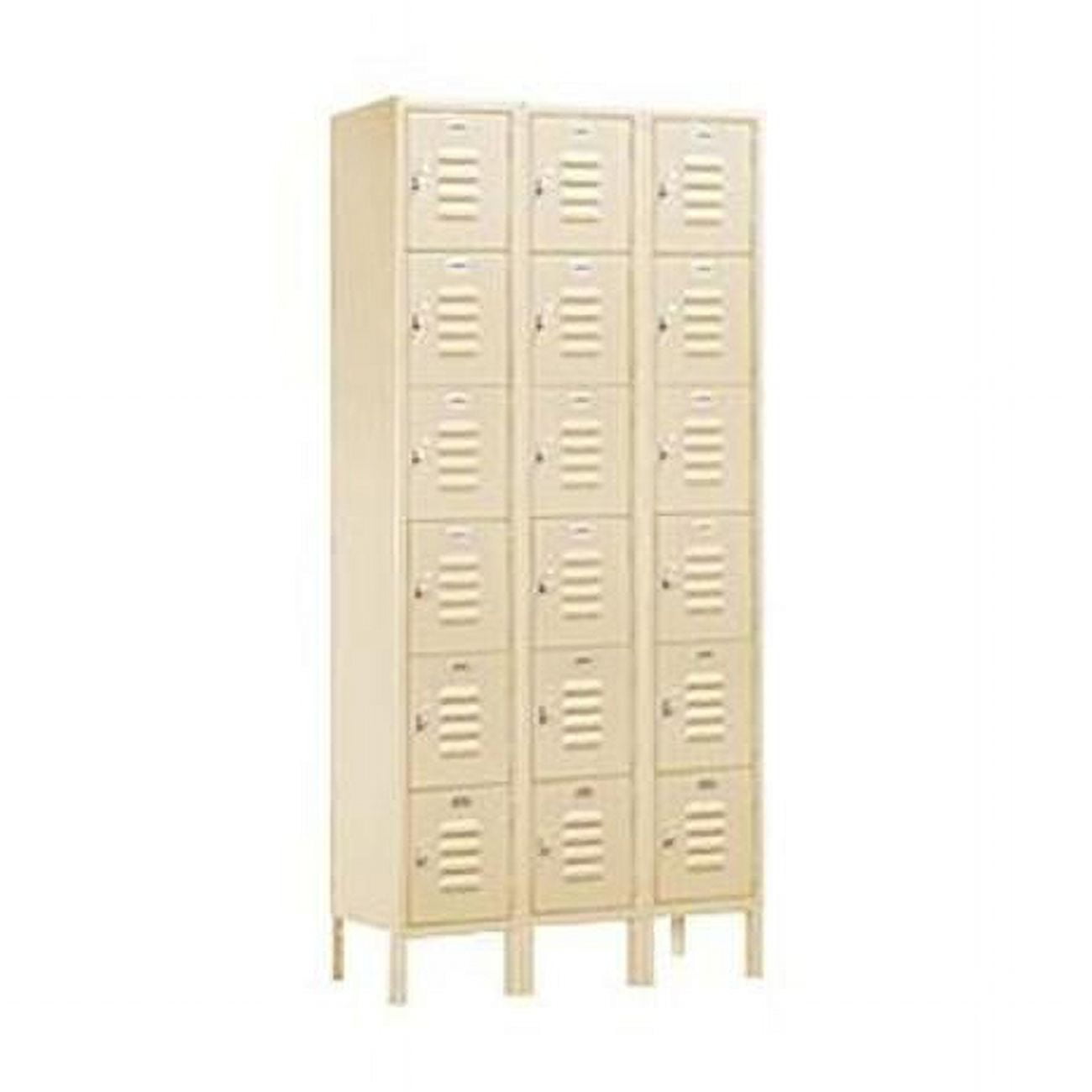 Salsbury Industries Tan Box-Style Standard Lockers (36" x 78" x 18 ...