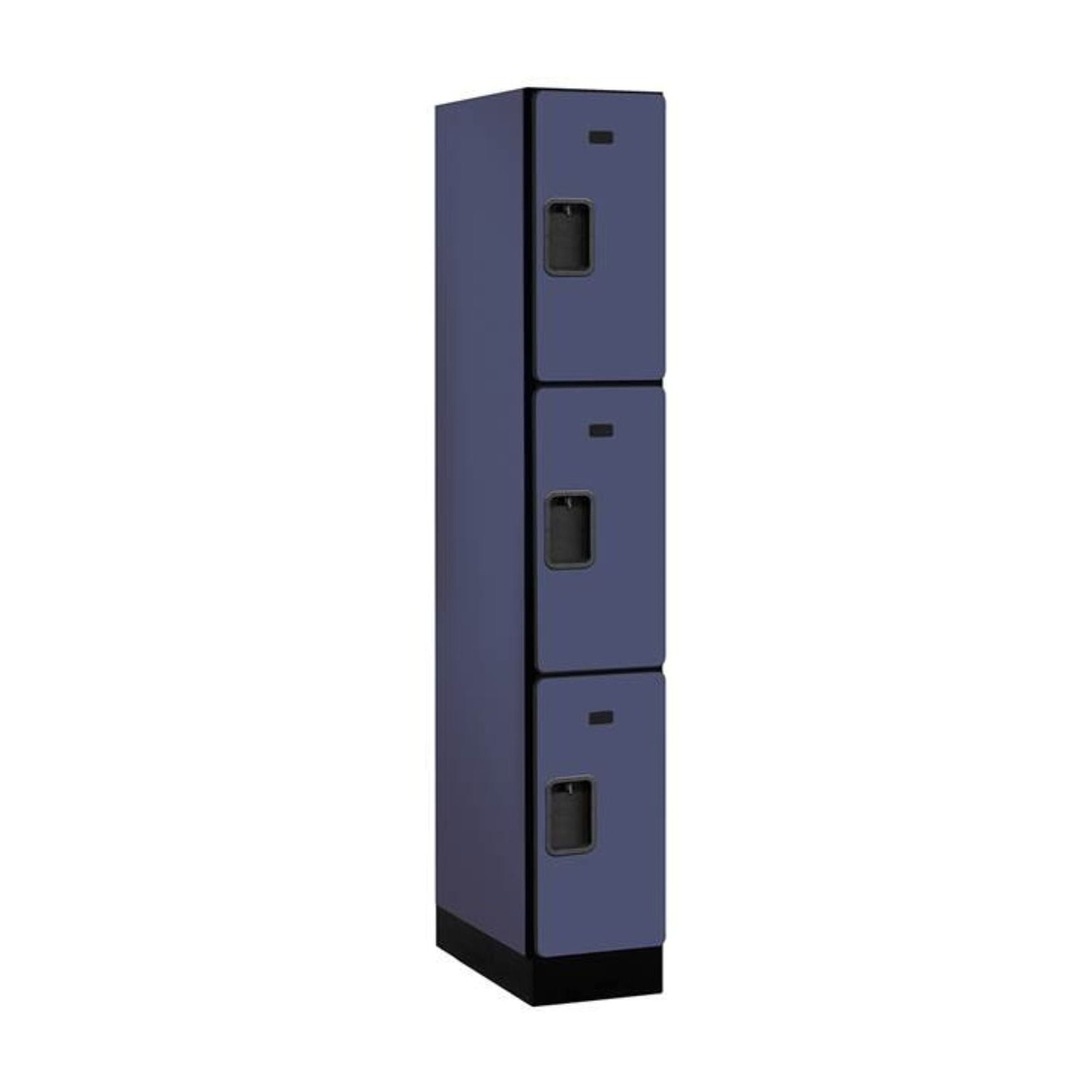 12" Wide Triple Tier Designer Wood Locker - 1 Wide - 6 Feet High - 21 ...