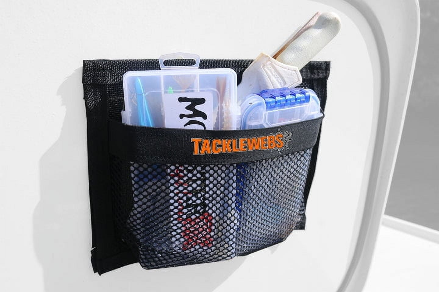 12" Wide x 10" High Hook & Loop TackleWebs® Black - Walmart.com