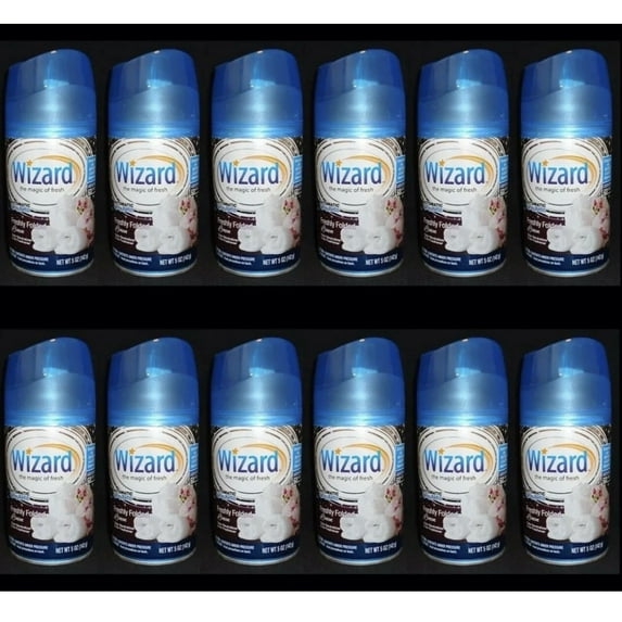 12 Wizard Automatic Spray Refills Freshly Folded Linen Each 5 oz ...