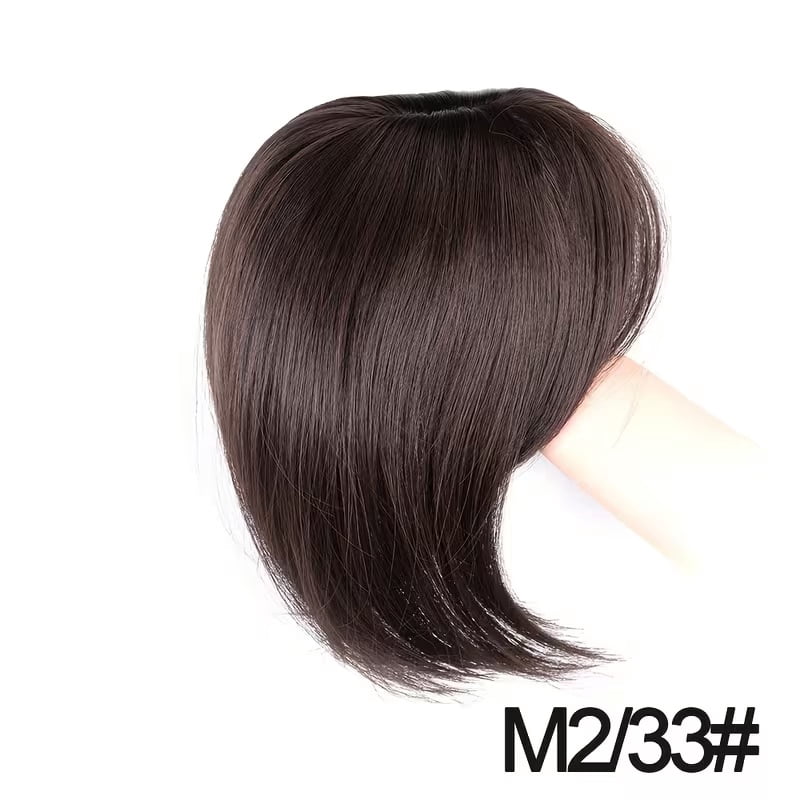 12" Women's Hair Straightener, Synthetic Hair Straightener with 3 Clips ...
