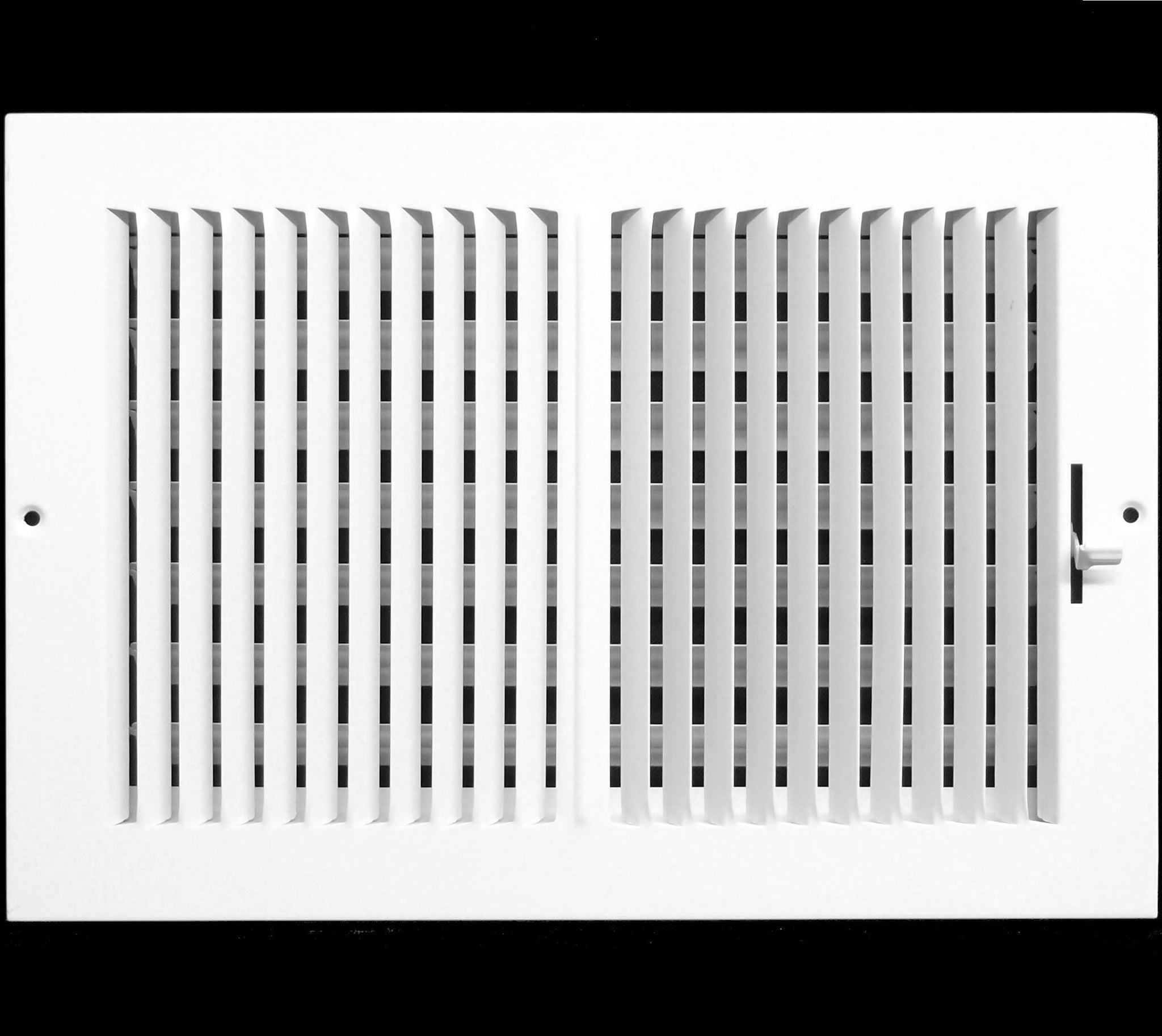 12" X 10" 2-Way-Vertical AIR Supply Grille - Vent Cover & Diffuser ...