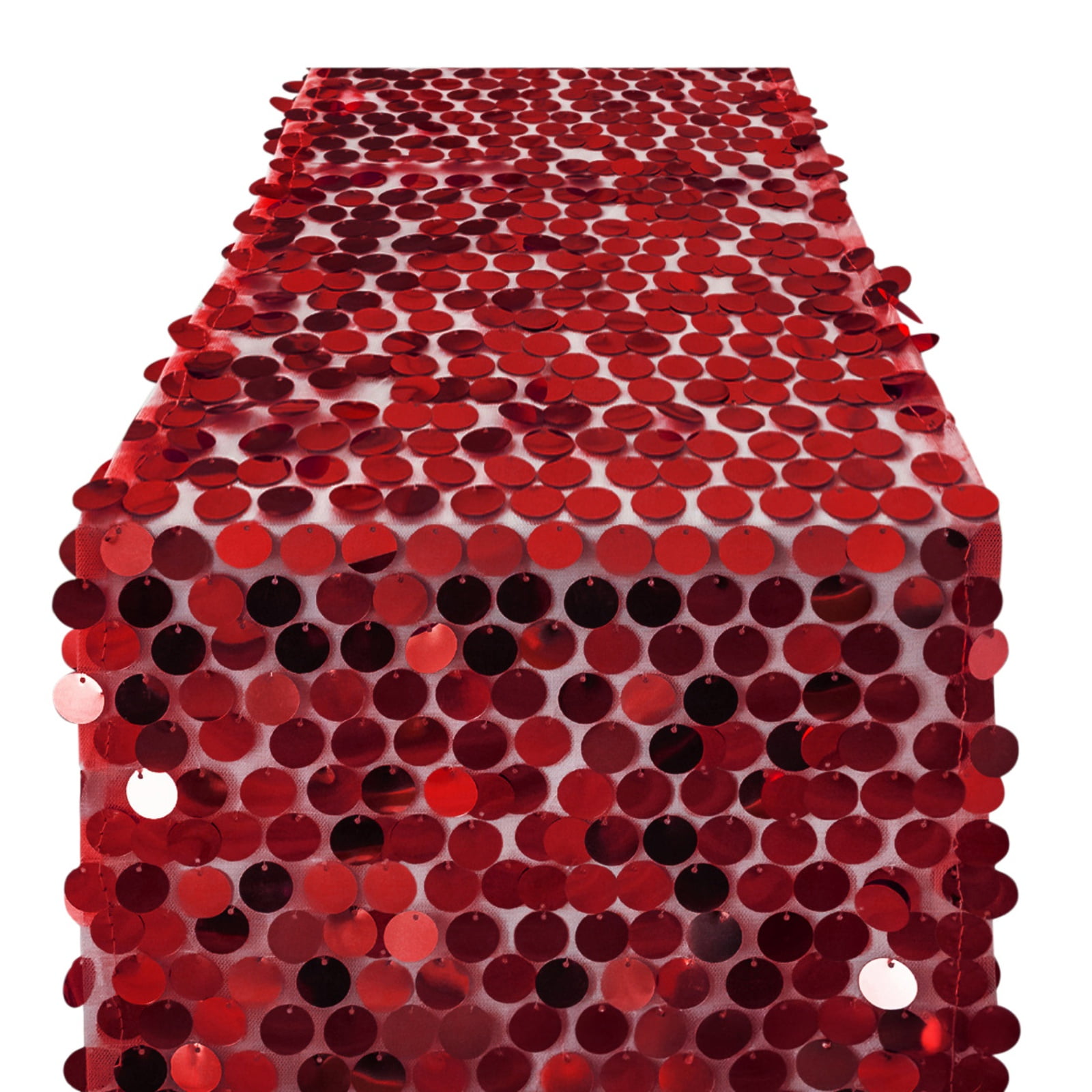 12 " X 108" Sequin Table Runner, Glitter Premium Big Sequin Table ...