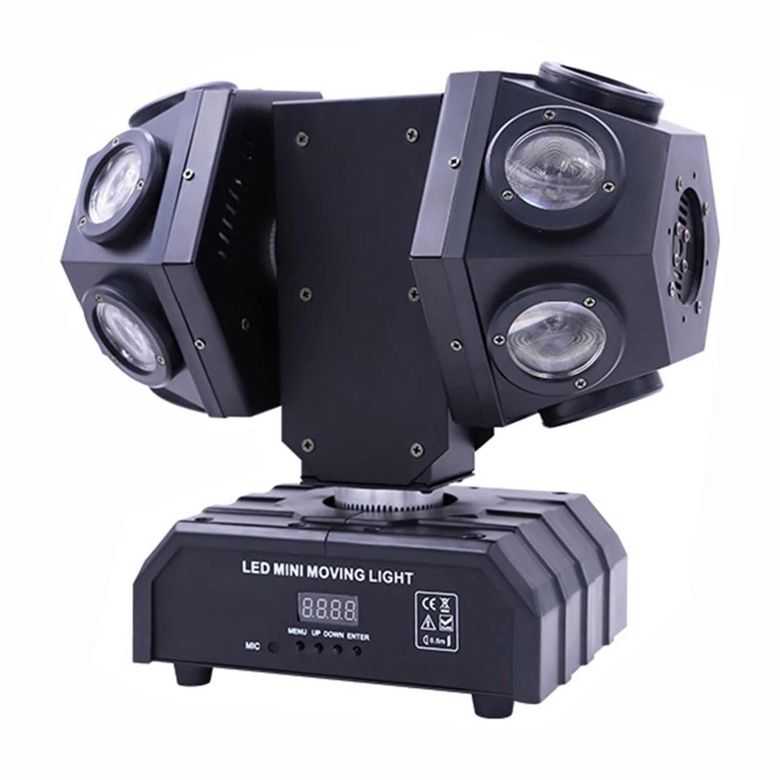 12 X 10W Super Beam Led Moving Head Light With Double Ball / 120W RGBW KTV Dance Hall Bar Stage ...
