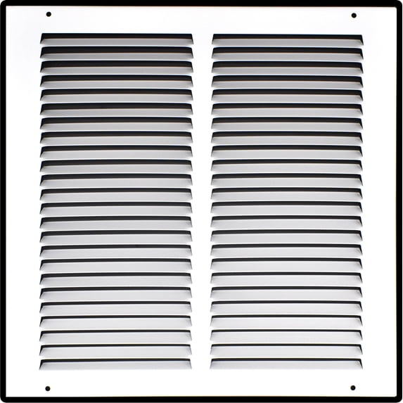 Handua, Return Air Grille, 12"x12" Steel, White HVAC Vent Cover ...