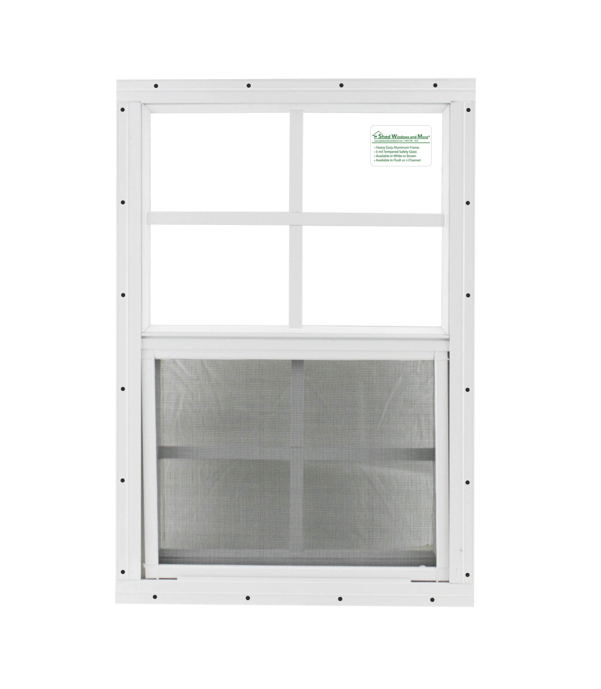 12 X 18 Playhouse Window White Flush, Chicken Coop Window, Shed Window ...