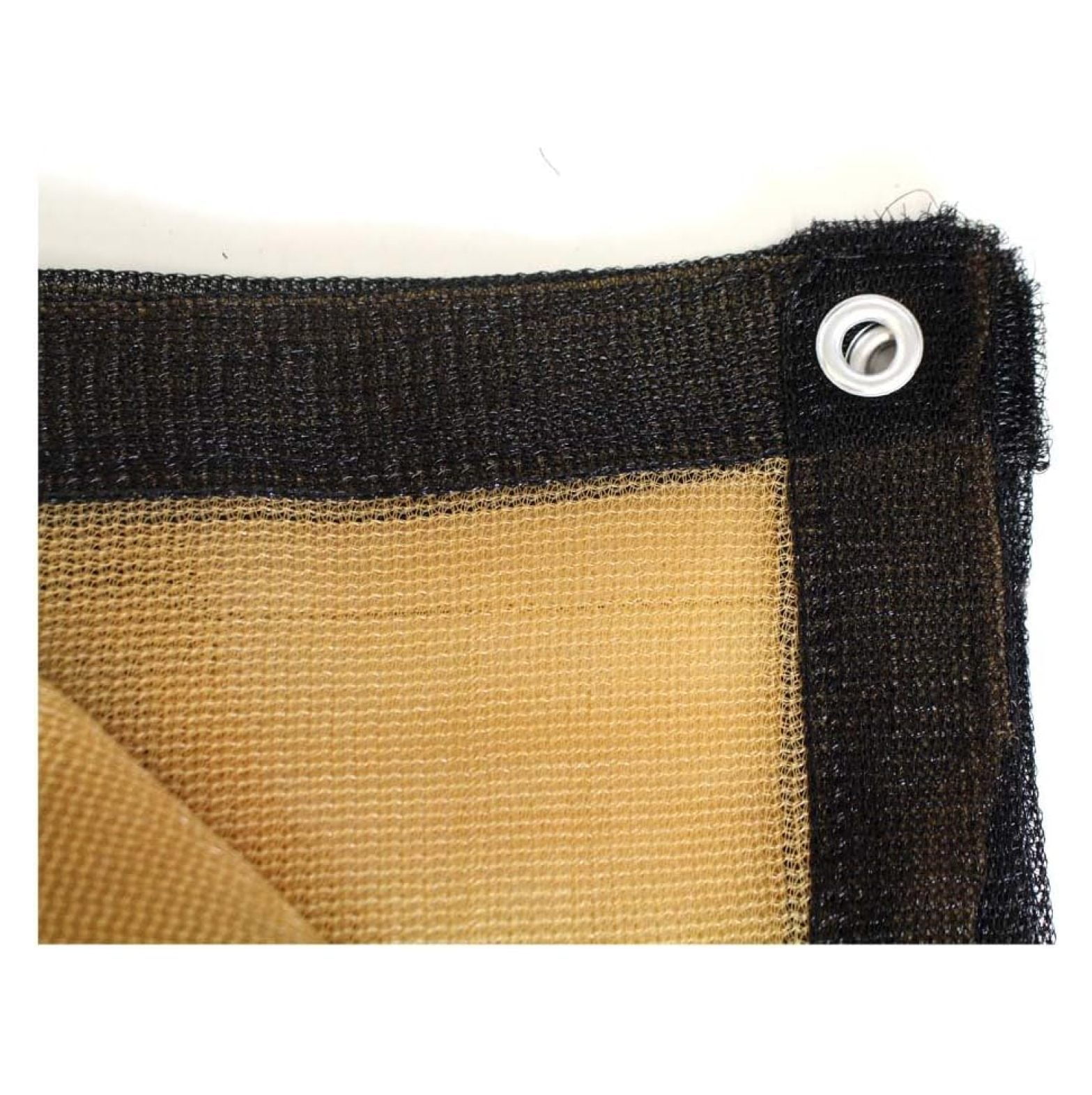12' X 20' Durable Tan Sunshade Net | UV-Resistant | Breathable Fabric ...