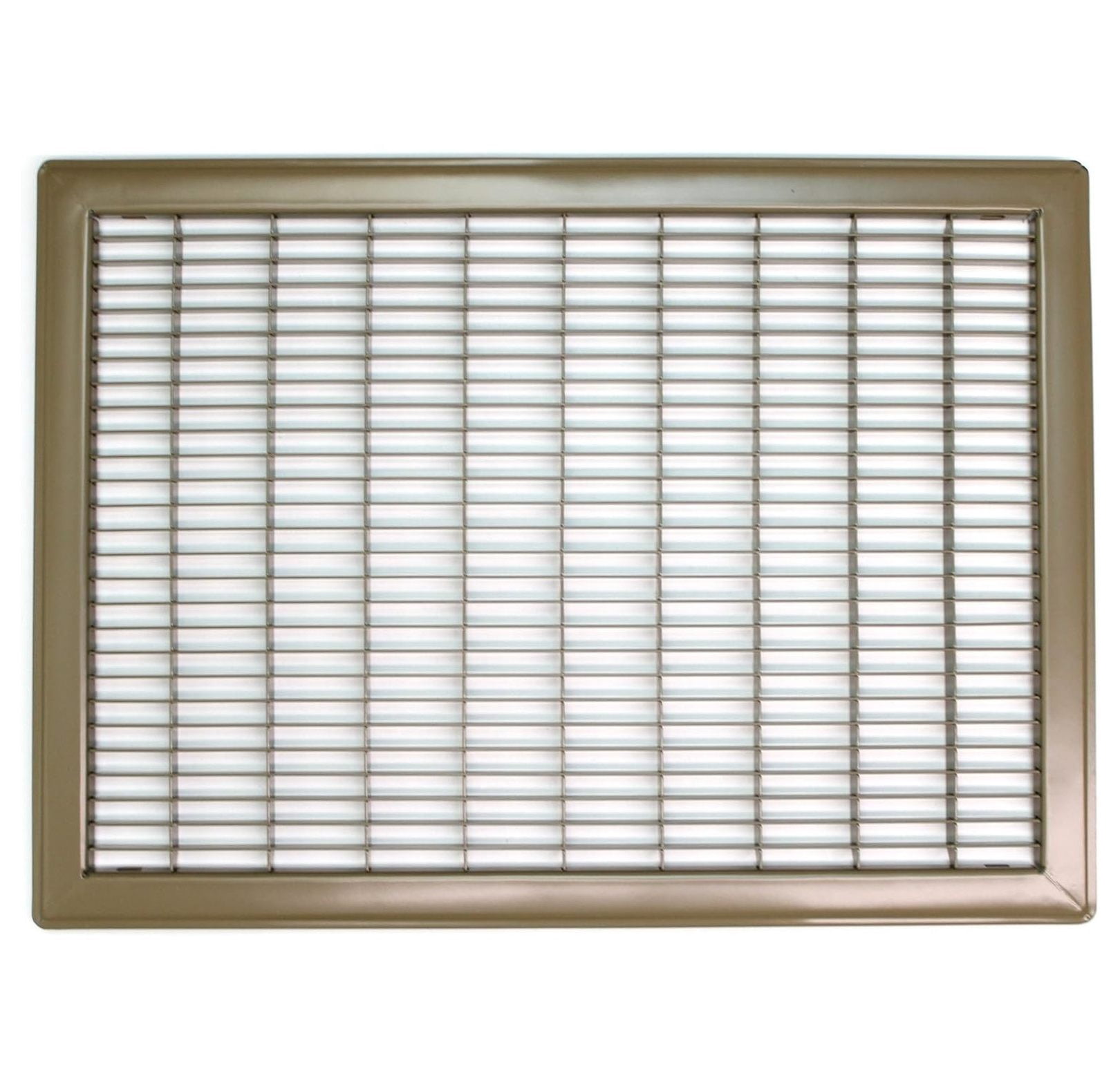 12" X 20" or 20" X 12" Heavy Duty Walkable Floor Grille - Fixed Blades ...