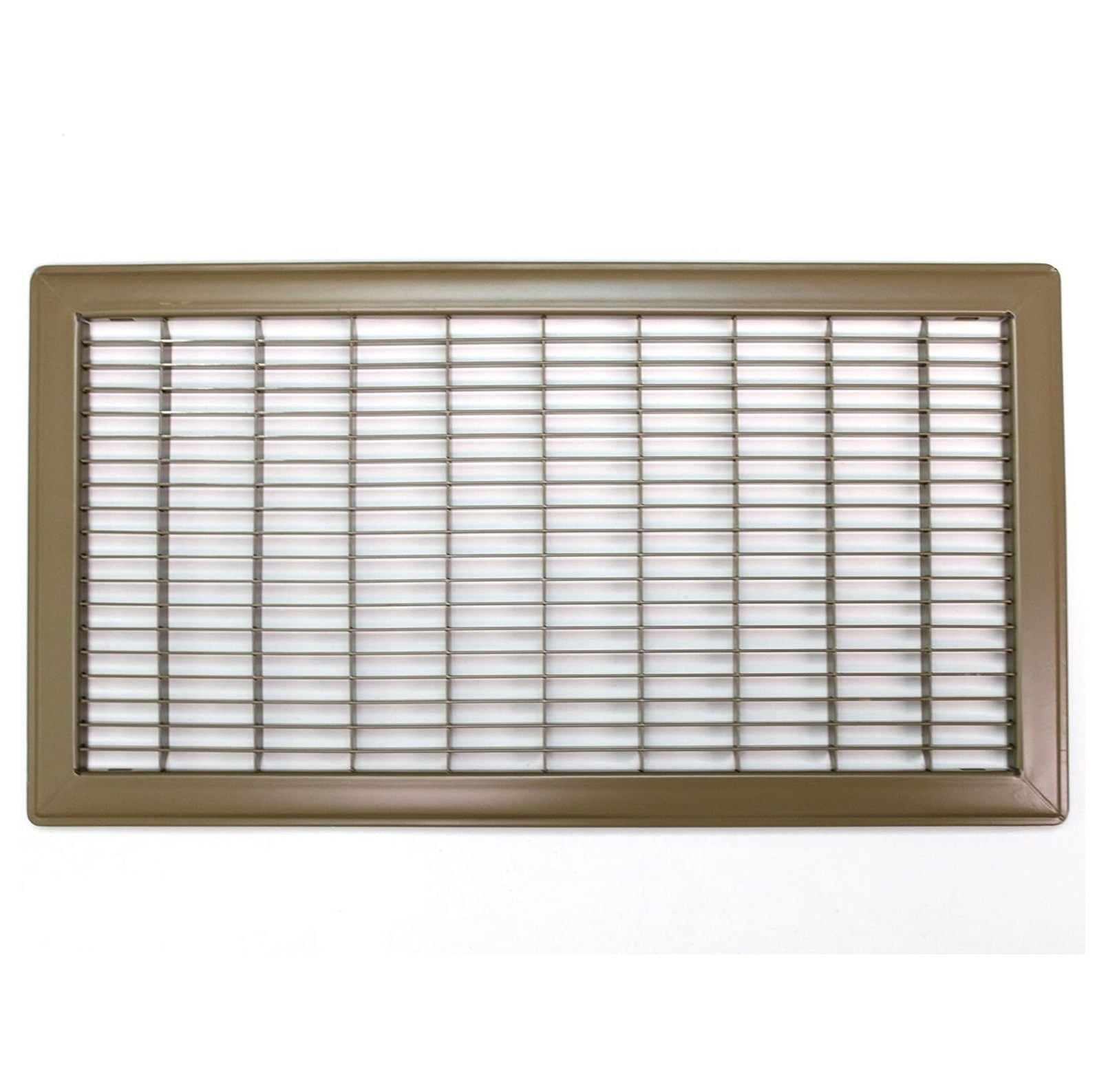 12" X 24" or 24" X 12" Heavy Duty Walkable Floor Grille - Fixed Blades ...
