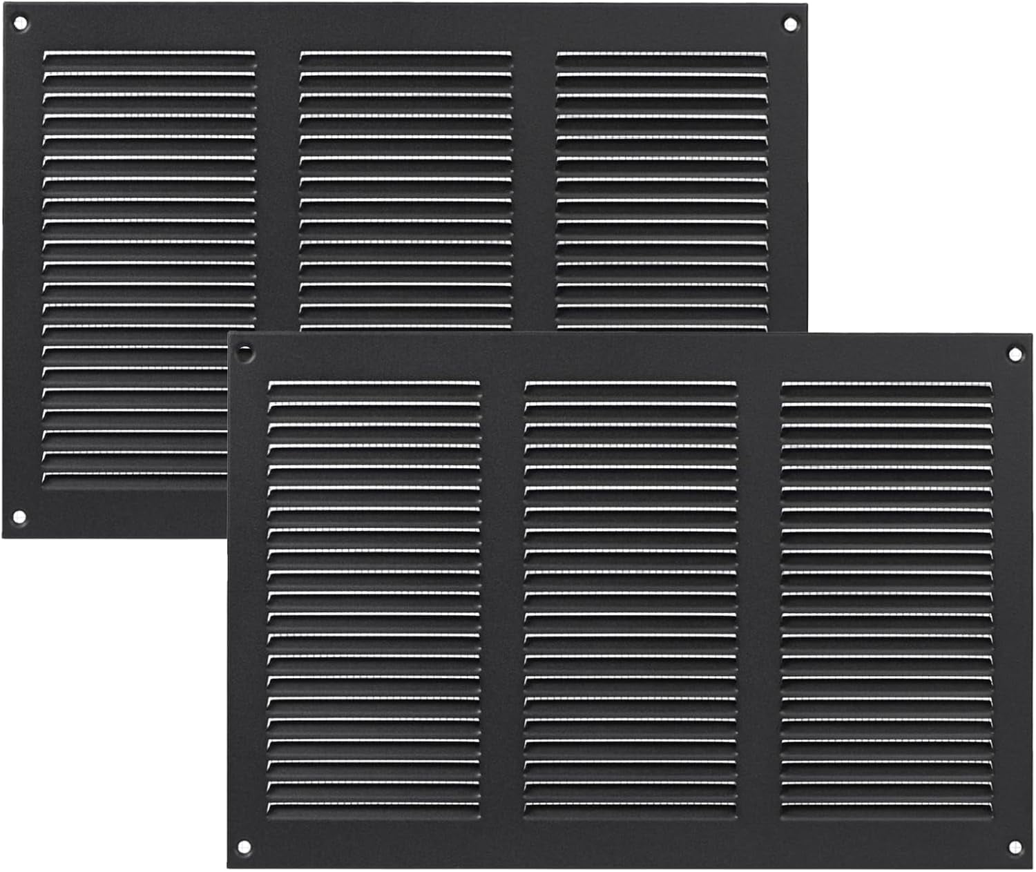 12'' X 8'' Inch (Overall Dimensions) Pack of 2 - Anthracite - Air Vent ...