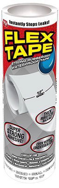 12"X10' White Flex Tape - Walmart.com