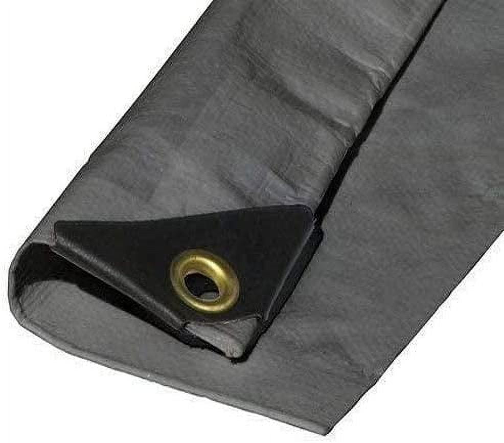 12'X24' Silver Tarp Extra Heavy Duty 12 MIL 3 Ply Coated Reinforced ...