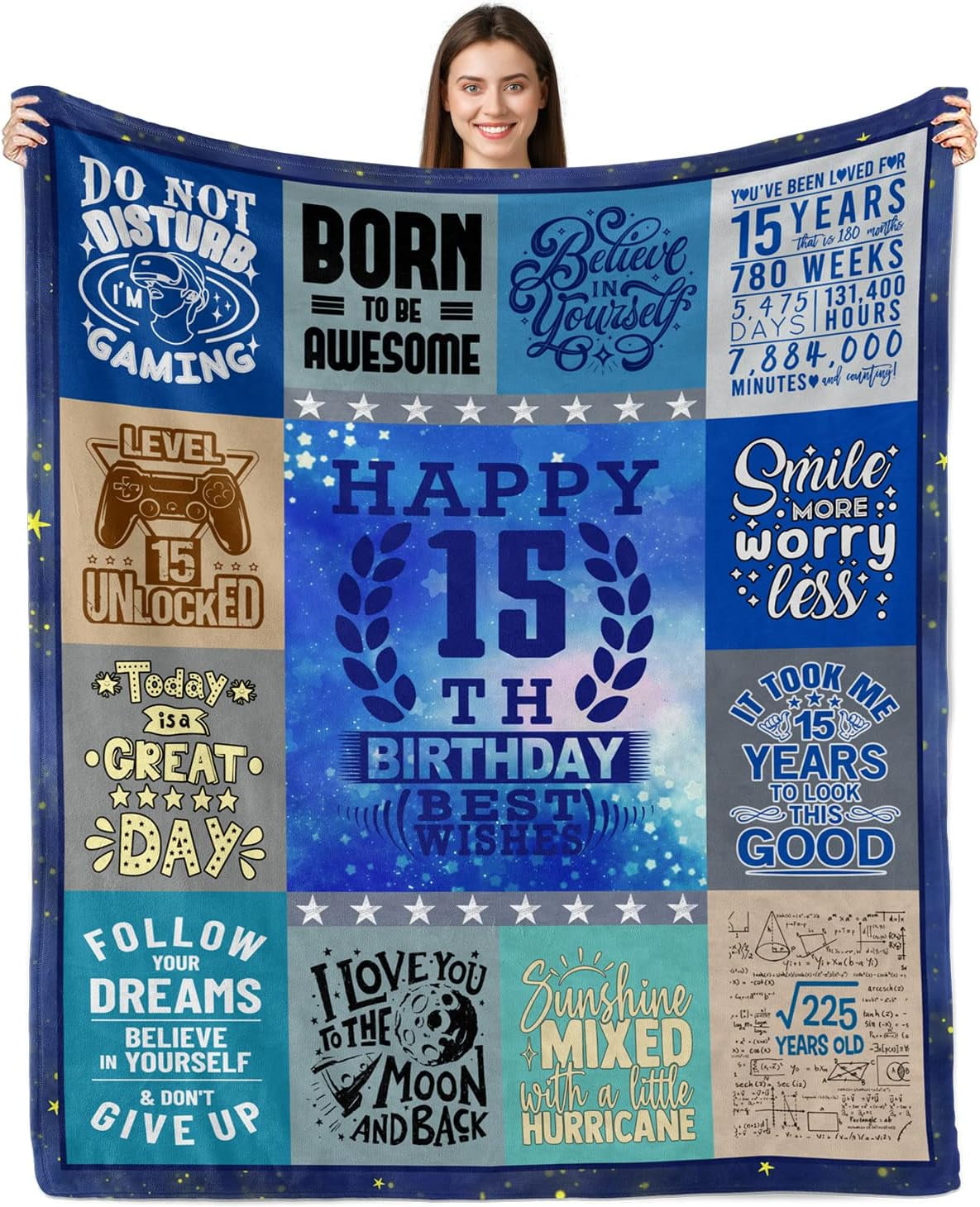 12 Year Old Boys Gift Ideas Blanket 60"x50", Birthday Gifts for 12 Year ...