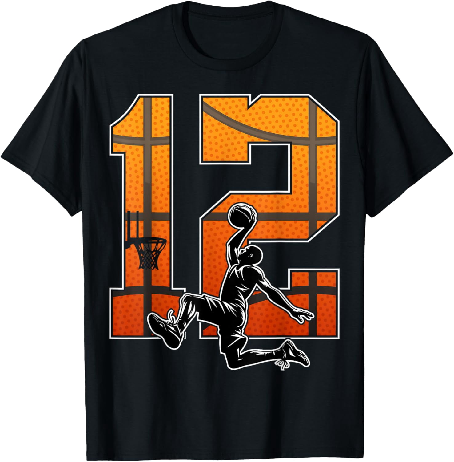 12 Years Old Basketball Player 12th Birthday Party T-Shirt - Walmart.com