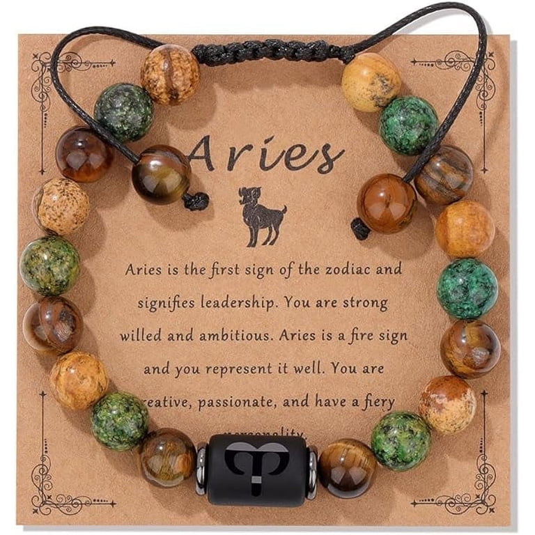 Mens zodiac bracelet 60 photos - Astrologytoyou.com