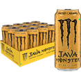 Monster Java Salted Caramel Coffee Energy Drink, 15 fl oz, 12 cans ...
