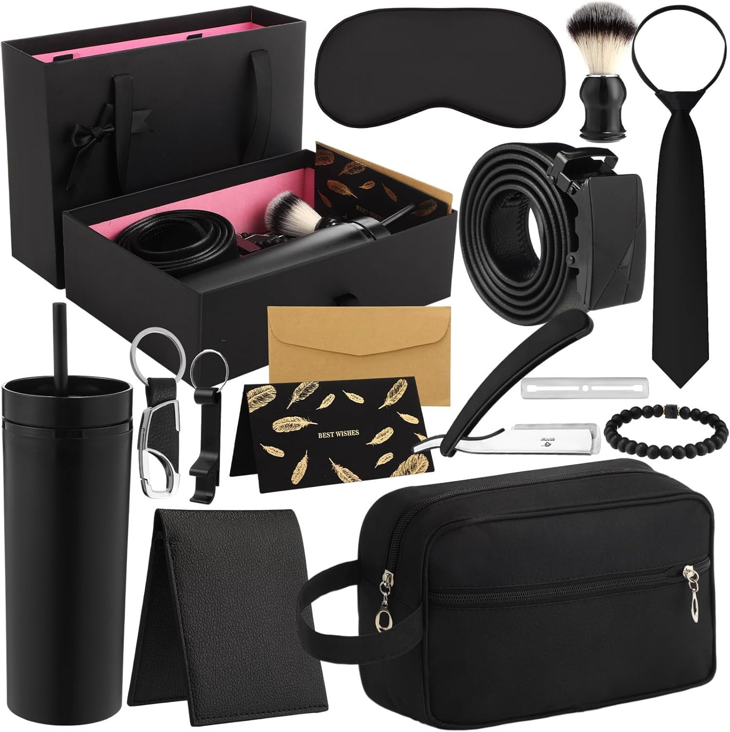 12 count Father Basket for Men Birthday Set 16 oz Tumbler Bottle Opener ...