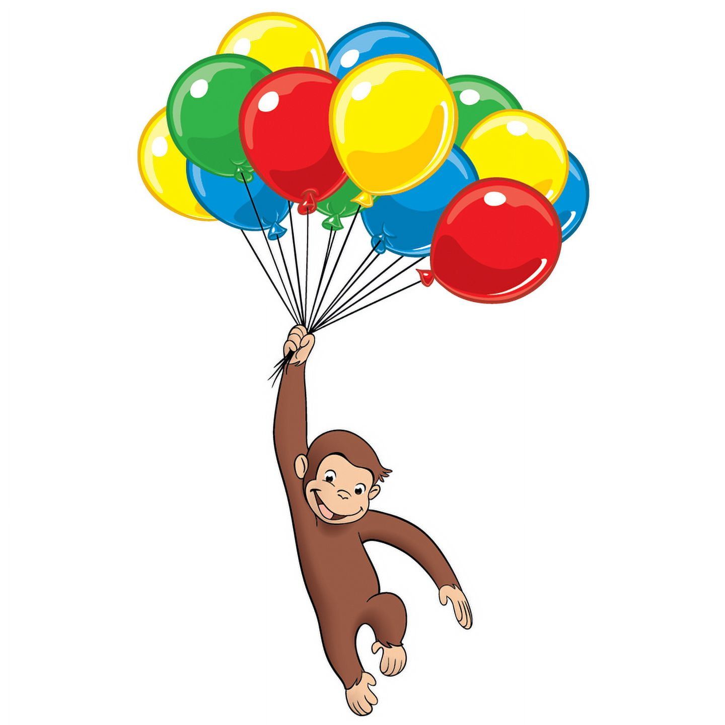 Curious George Edible Cupcake Toppers