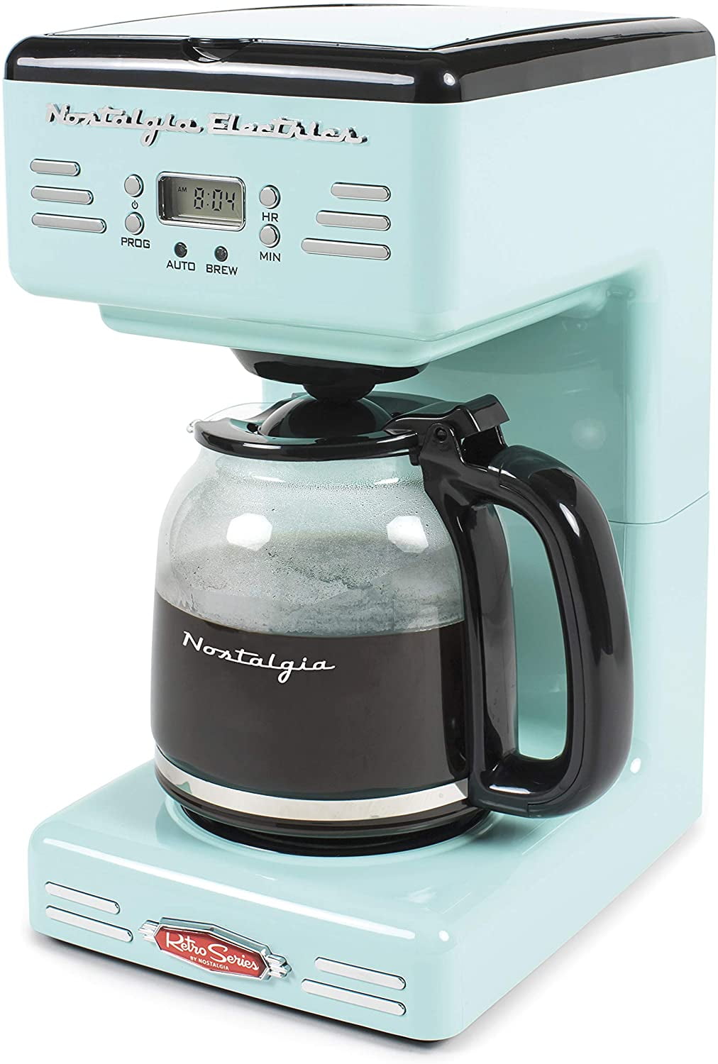 12-cup Programmable Coffee Machine with Automatic Shut-off and Keep ...