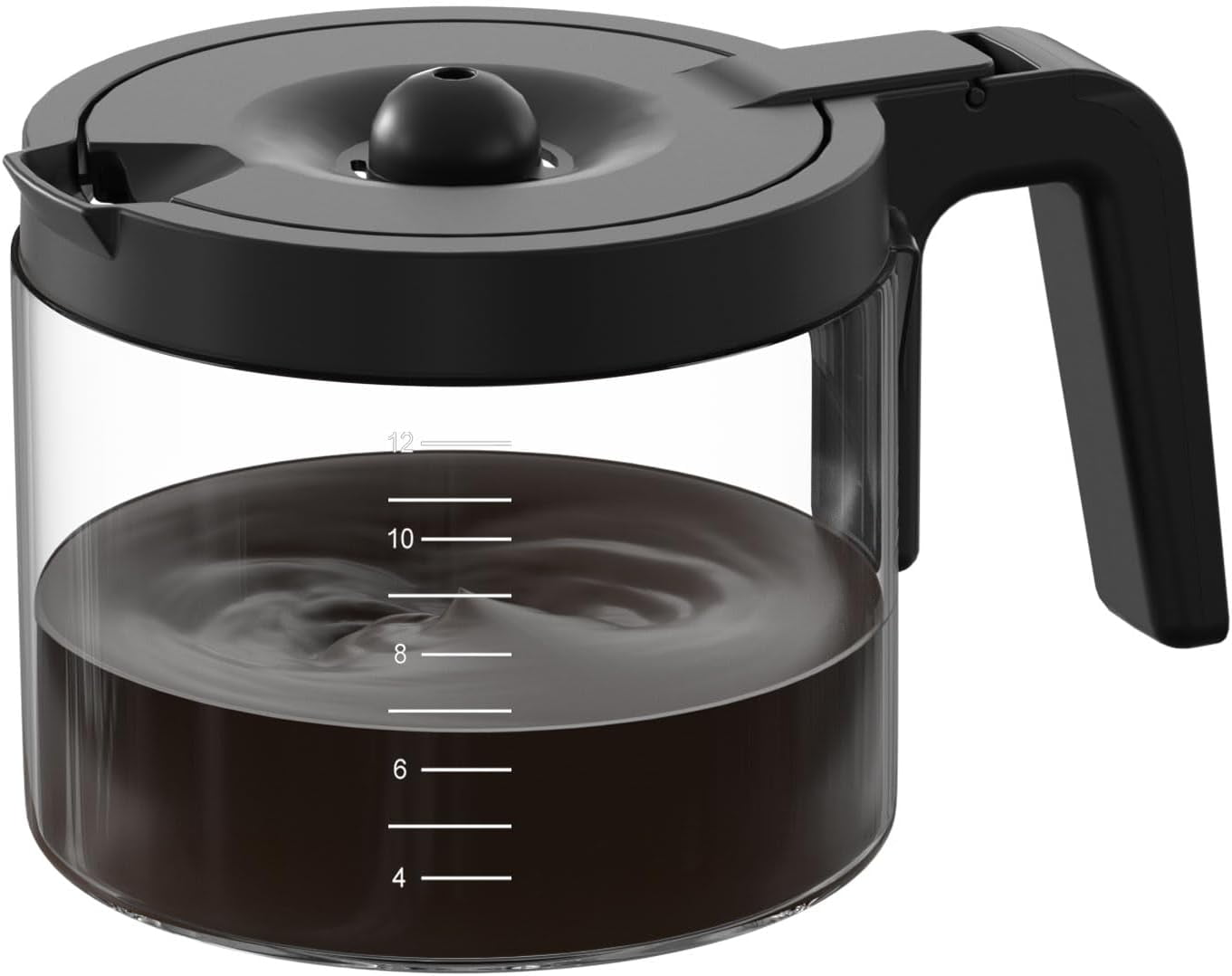 12 cup glass coffee pot replacement, suitable for Keurig K-Duo 5100 ...