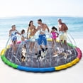 12 ft Giant Inflatable Splash Pad Extra Large 144" 2026 Update Non Slip ...