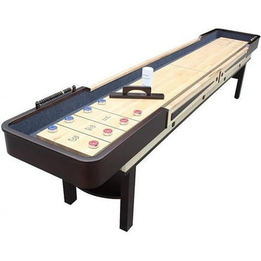 Freetime Fun 12 FT Solid Wood Shuffleboard Table- RS4251 - Walmart.com