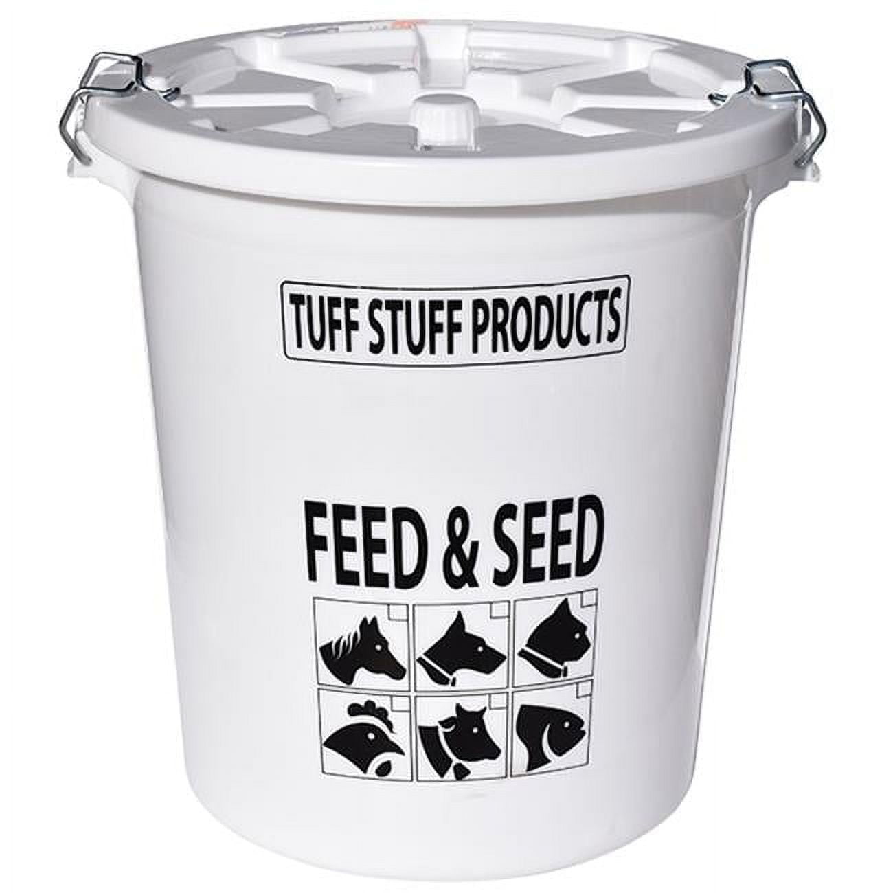 ComfortCreator 12 gal and 50 lbs HD Feed and Seed Storage Container ...