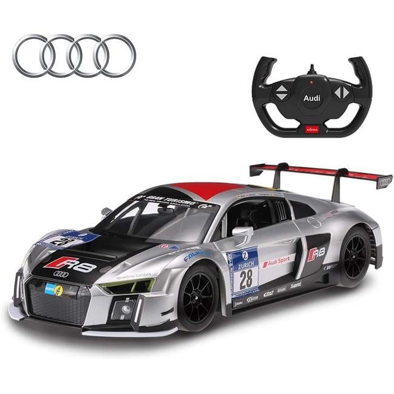 12 in. 1-14 Audi R8 LMS Performance Model Toy Car with LED Lights ...