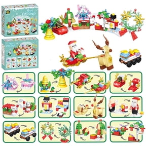 LivPrime Christmas Train Building Block Set - 6-in-1 Holiday Set for ...