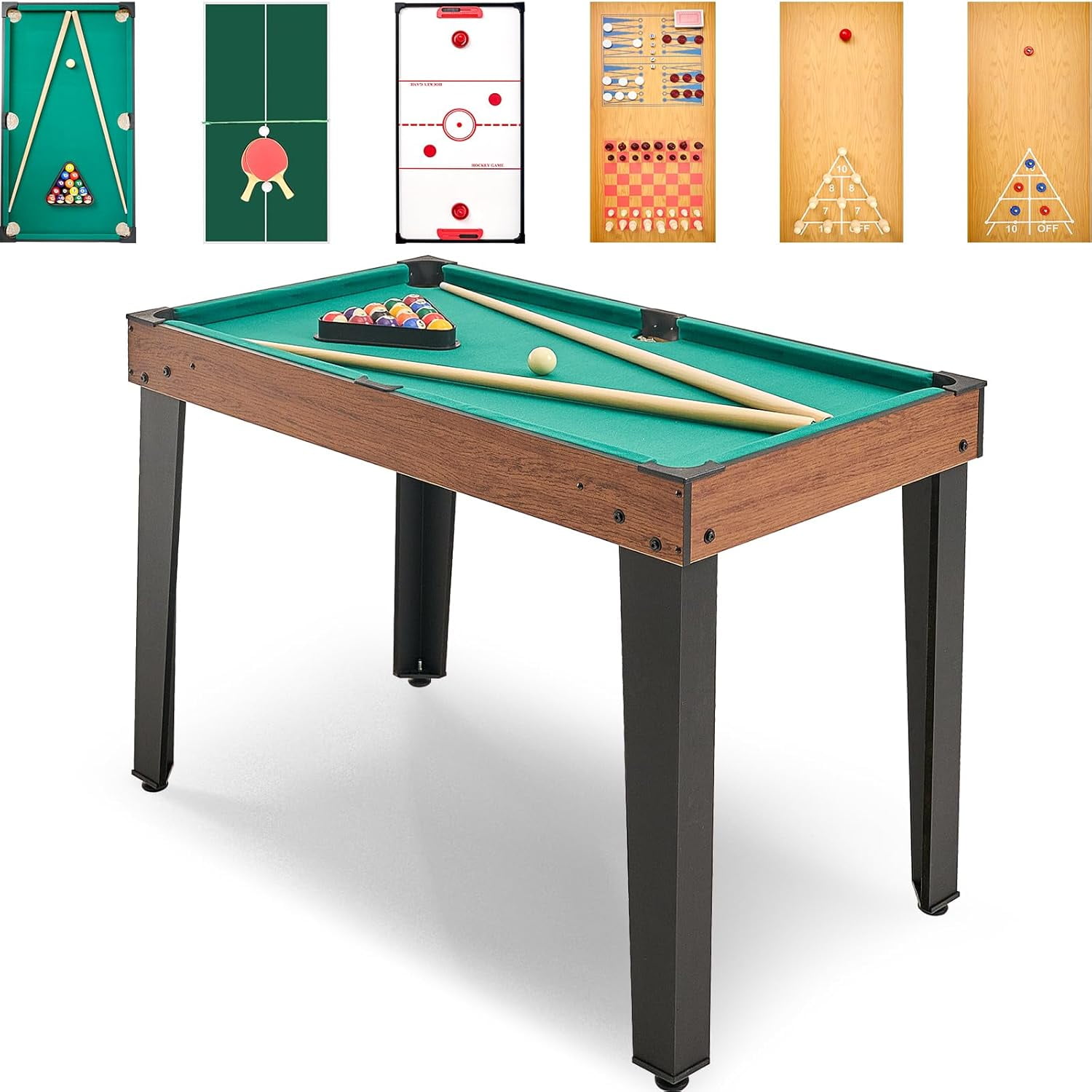 12-in-1 Combo Game Table Set for Home,Combination Tables for Game Room ...