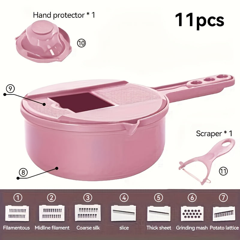 12-in-1 Multi-Functional Vegetable Chopper and Slicer for Kitchen ...