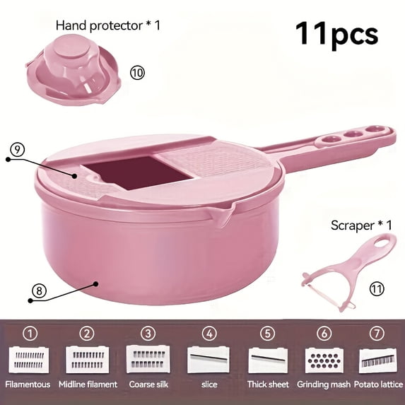 12-in-1 Multi-Functional Vegetable Chopper and Slicer for Kitchen ...