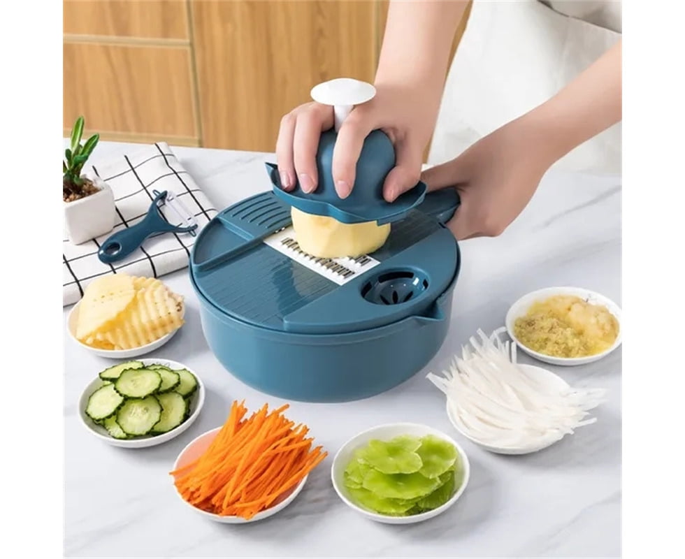 12 in 1 Multifunctional Kitchen Chopping Artifact Food Chopper ...