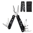 12-in-1 Multitool Pliers, Stainless Steel Multi Tool with Nylon Sheath ...