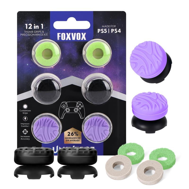 12-in-1 Professional Joystick and Precision Ring Set for Game ...