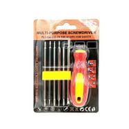 Performance Tool W3207 4-in-1 Pocket Screwdriver (Phillips & Slotted ...