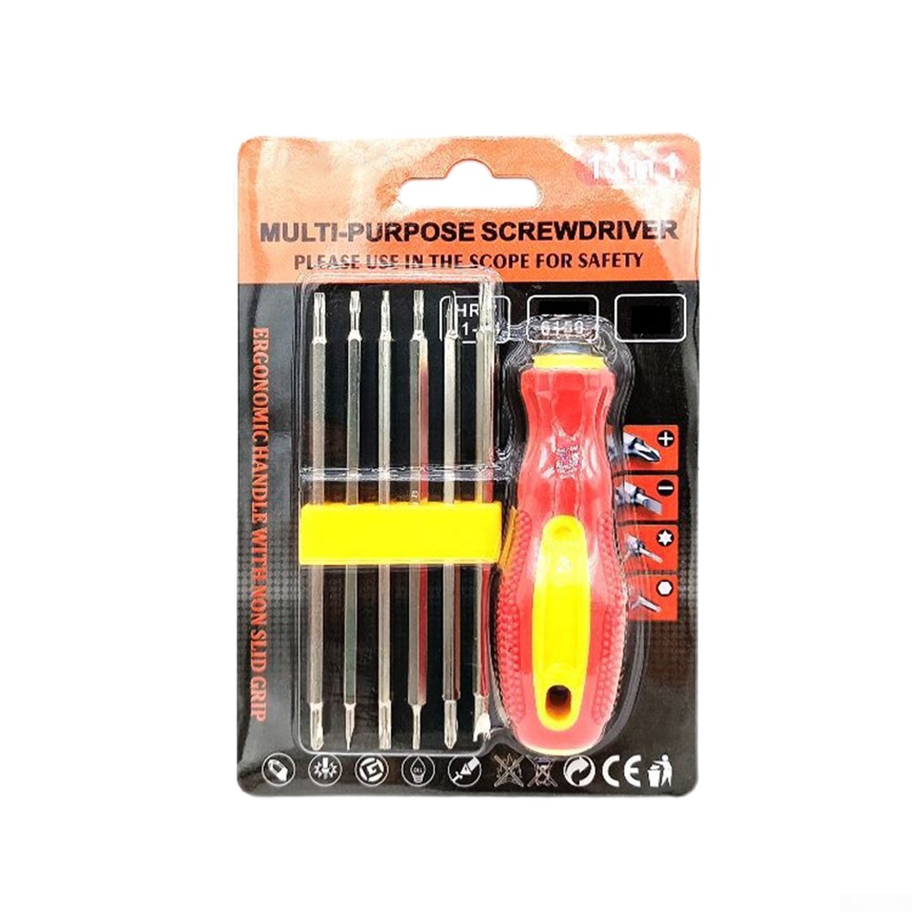 12 in 1 Torx Slotted Cross Screwdriver Bits For Phone Laptop Repair ...
