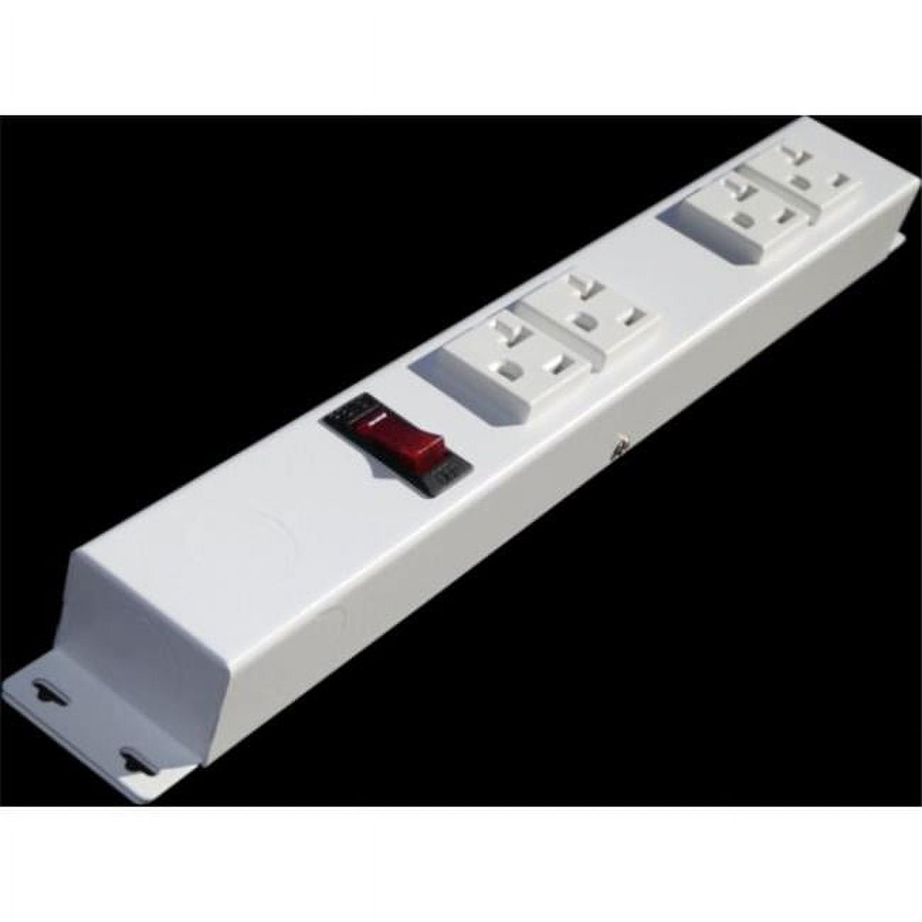12 in., 20A, 4 Outlets Hardwired Power Strip with Switch - Walmart.com