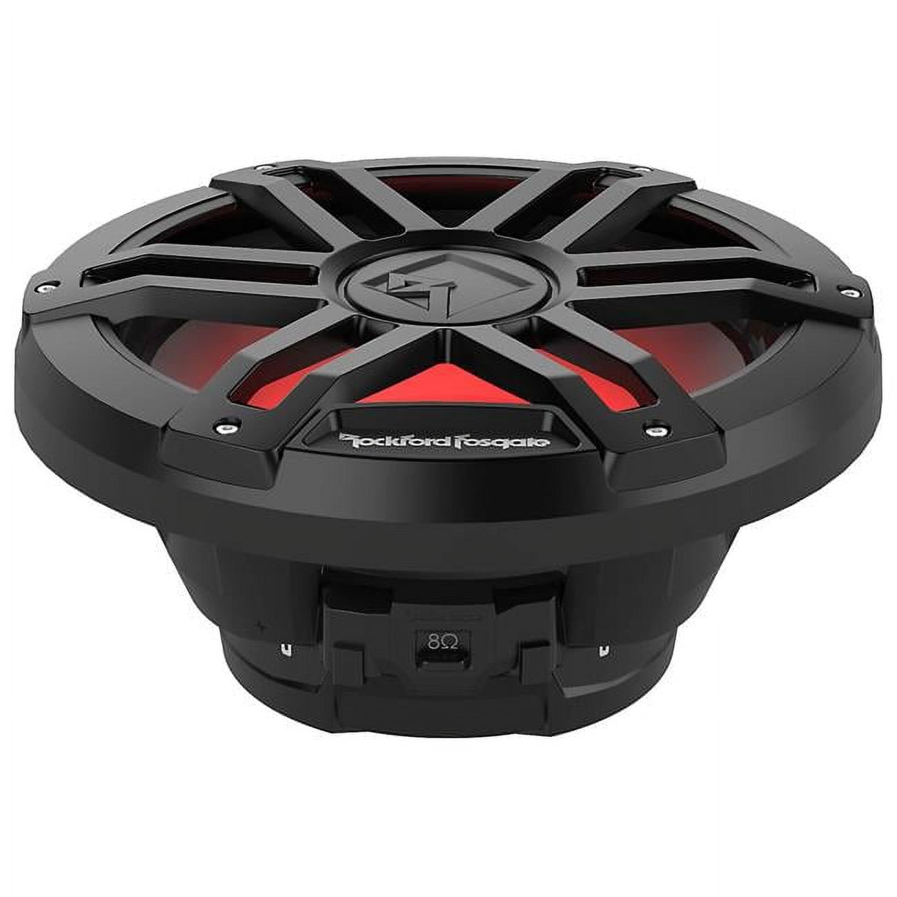 12 in. 300W 4 Ohm Color Optix Marine Subwoofer, Black - Walmart.com