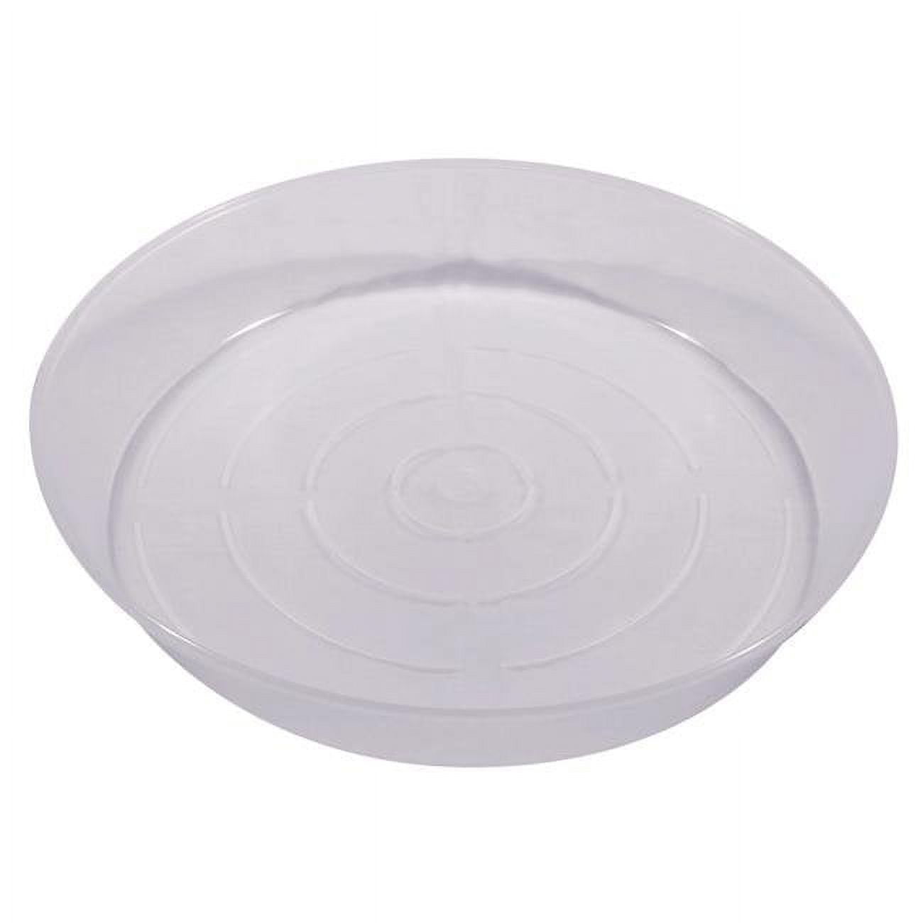 12 in. Clear Saucer - Pack of 5 - Walmart.com
