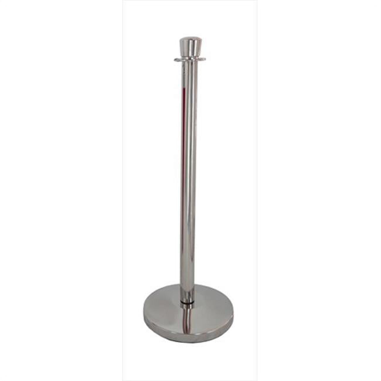 12 in. Domed Base Taper Mirror Stainless Steel Post with Taper Post ...
