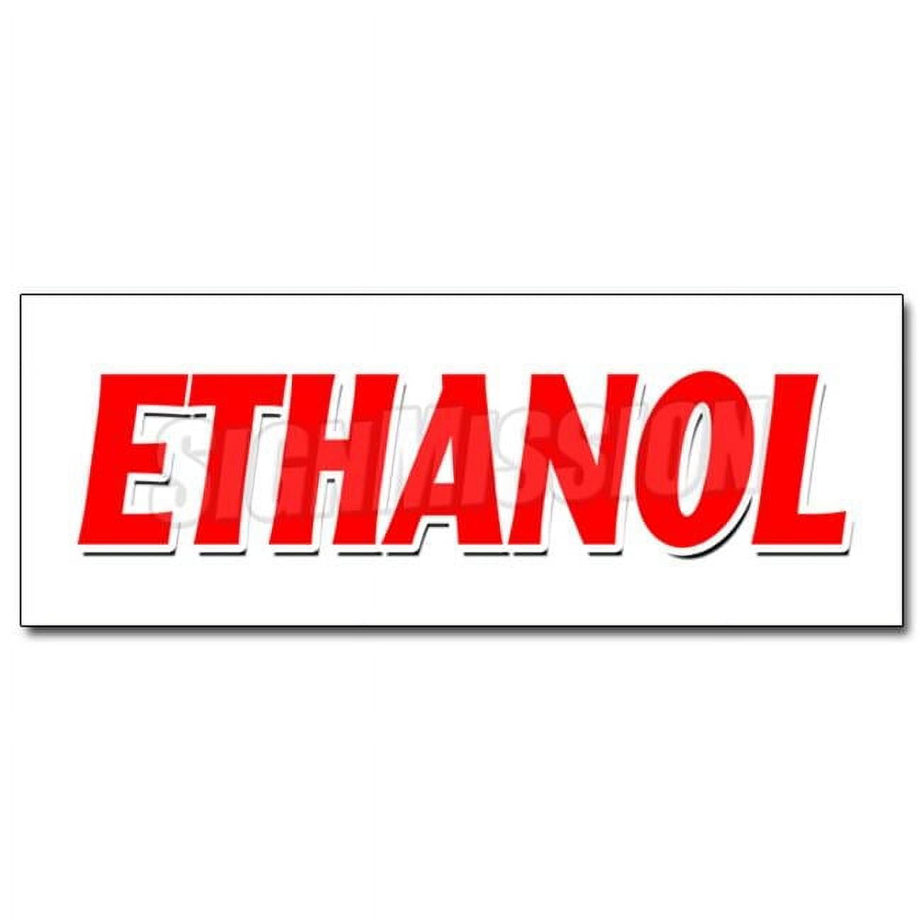 12 in. Ethanol Decal Sticker - Walmart.com