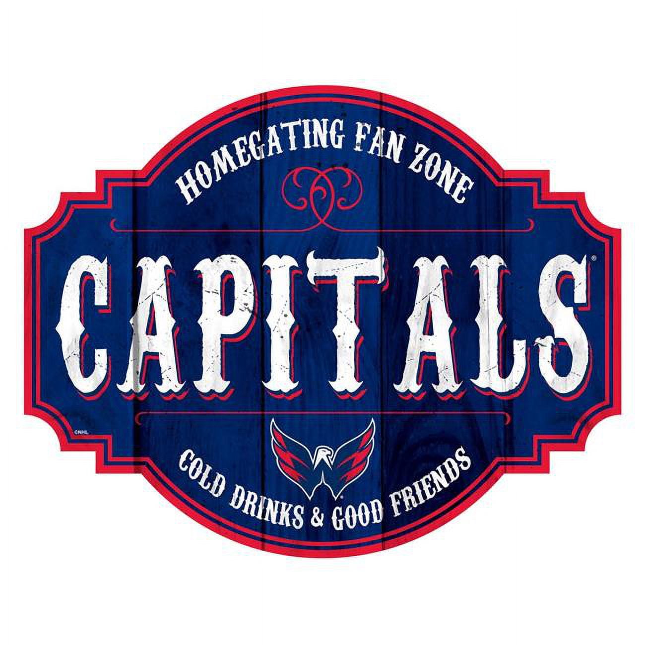 12 in. Homegating Tavern Washington Capitals Wood Sign - Walmart.com