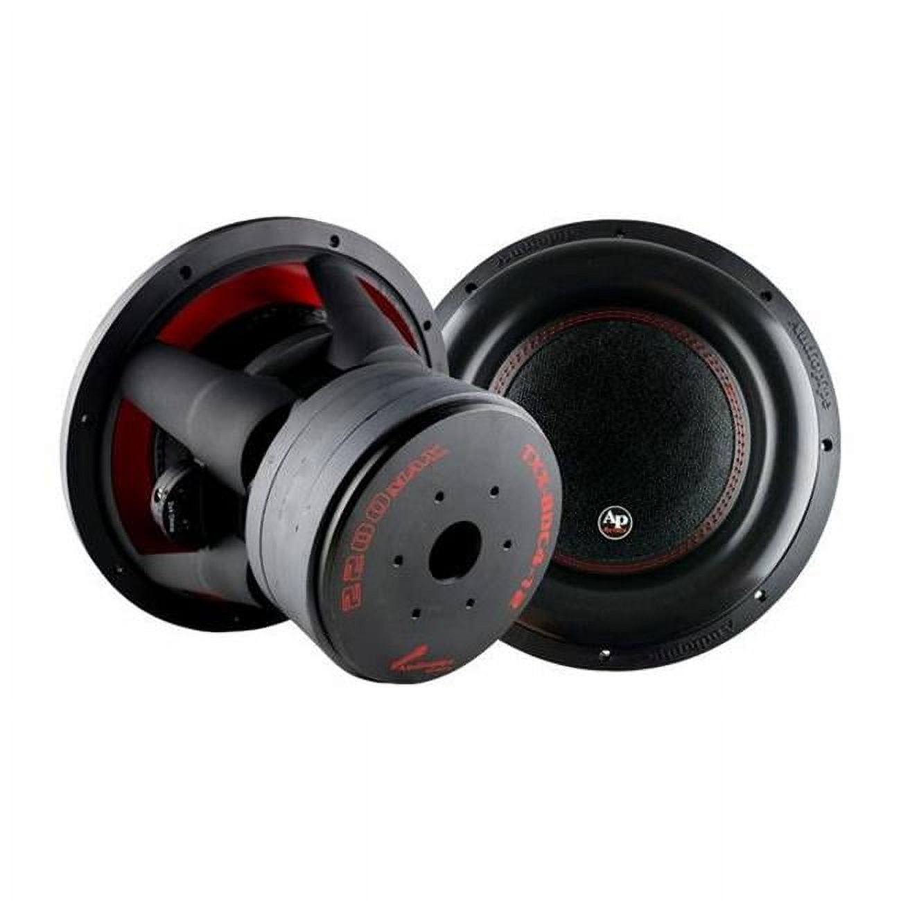 12 in. Quad Stack Audiopipe, Powdered Black Paint - Walmart.com